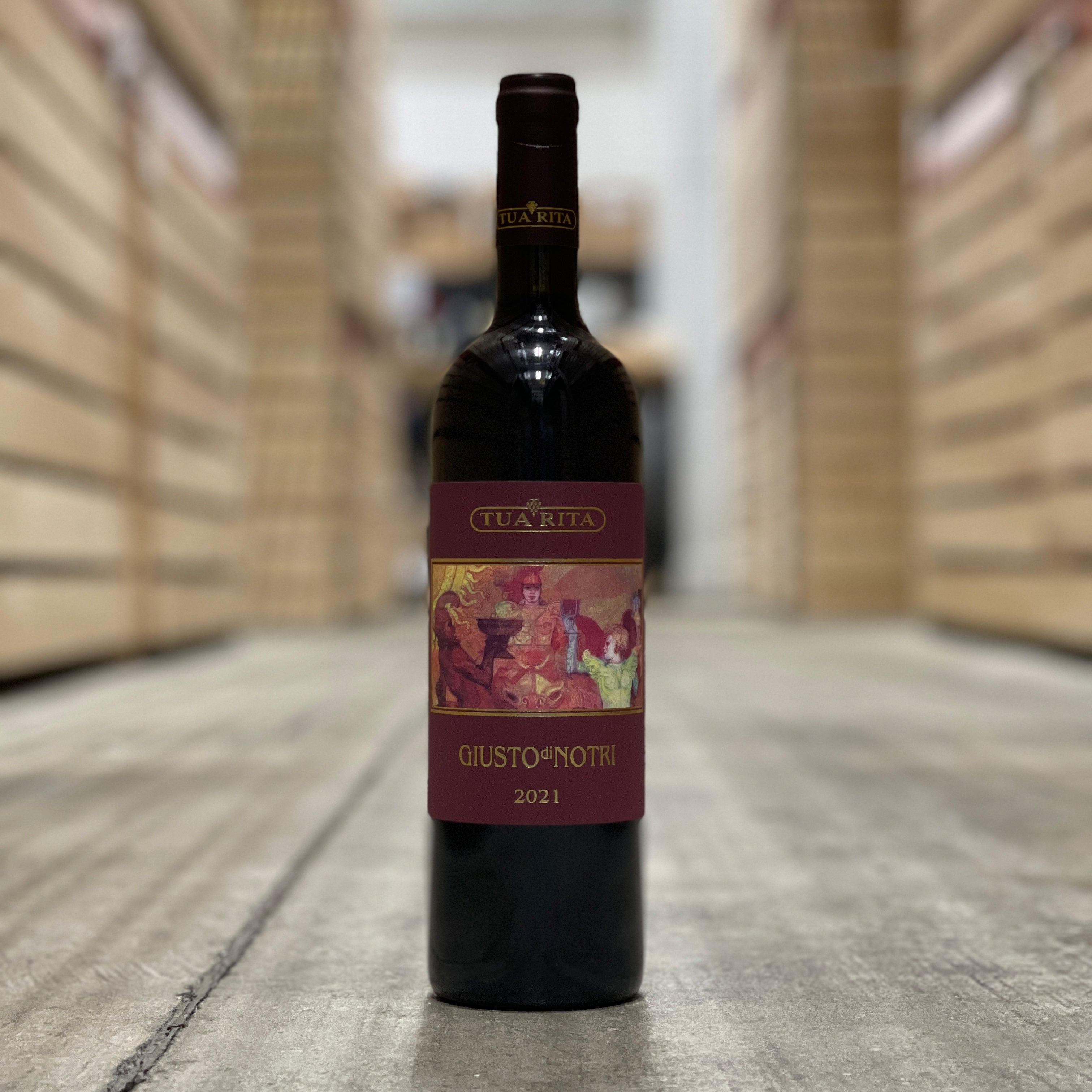 Tua Rita Giusto di Notri Toscana IGT, Tuscany, Italy 2021 – Albatross ...