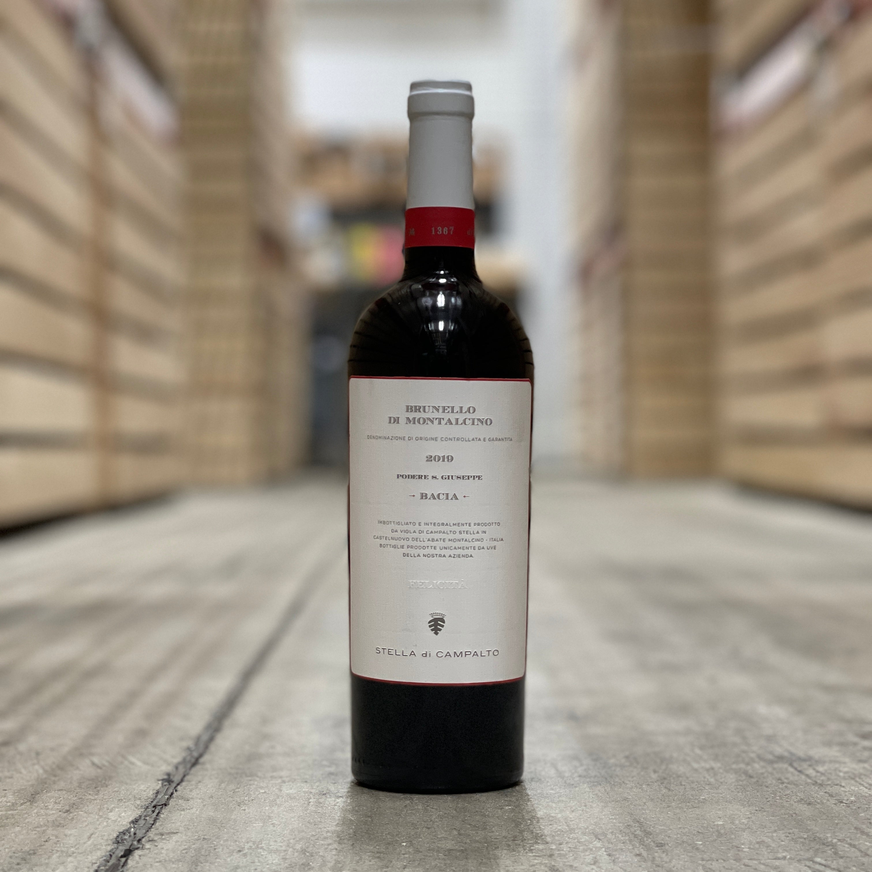 Stella di Campalto Podere San Giuseppe 'Bacia - Amore', Brunello di Mo ...